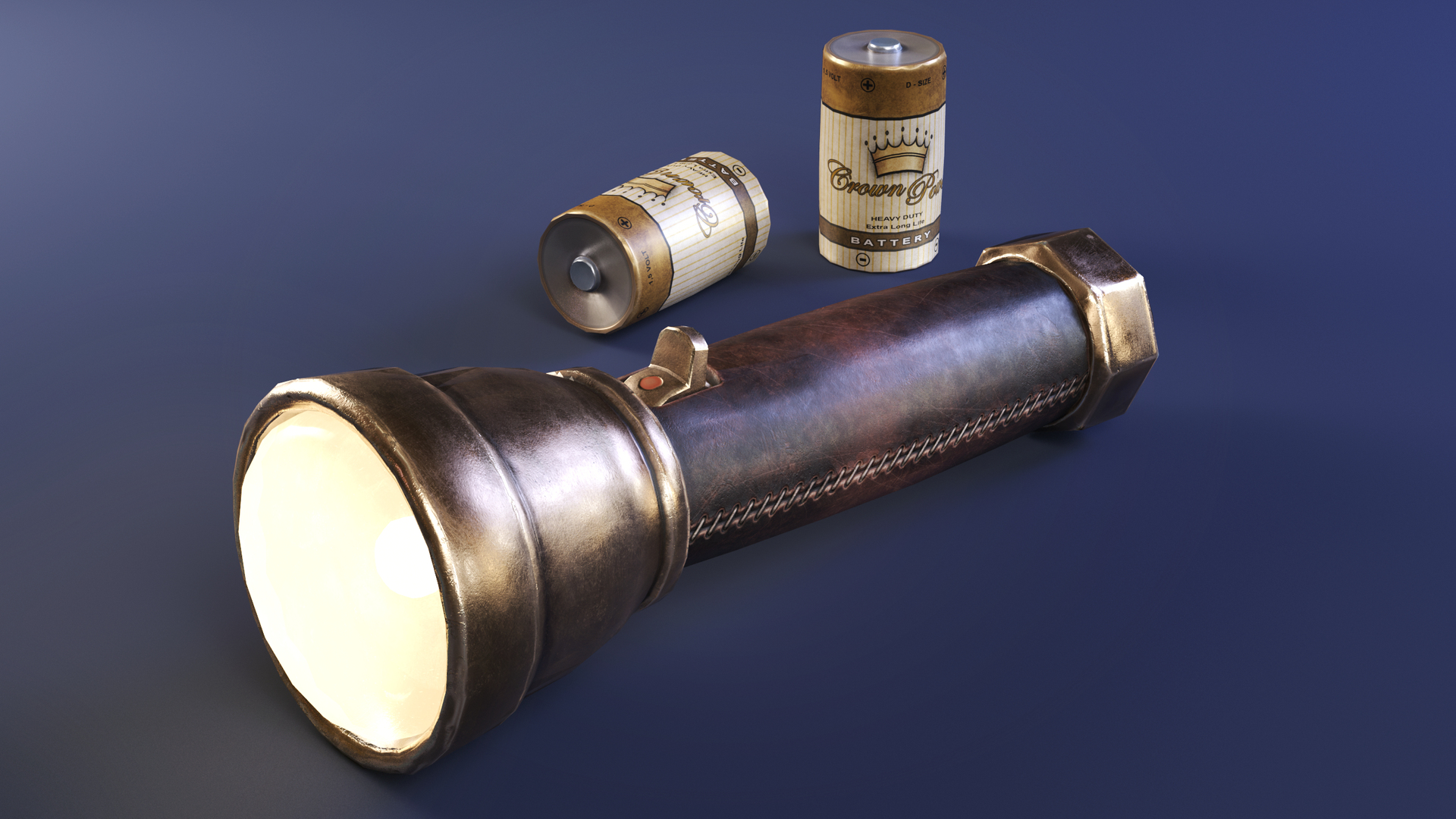 Stylized Flashlight 3D model - TurboSquid 1808803