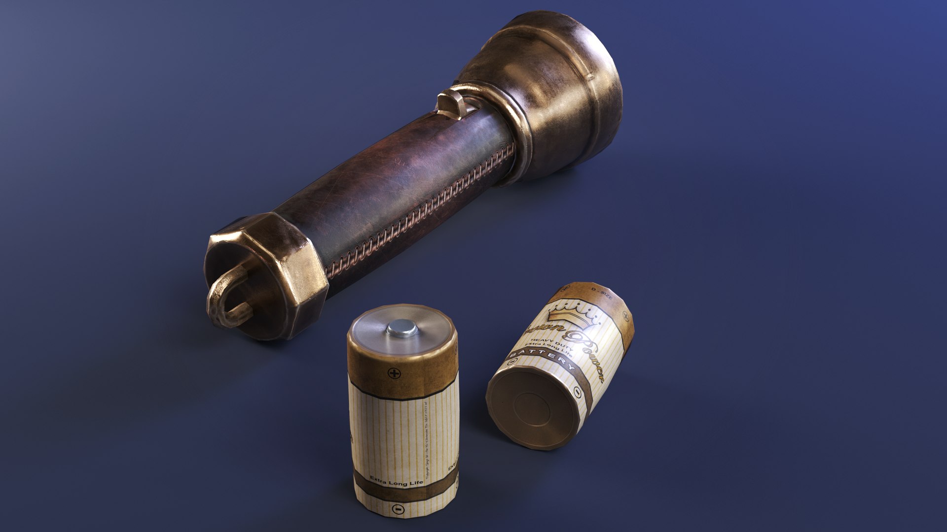 Stylized Flashlight 3D Model - TurboSquid 1808803