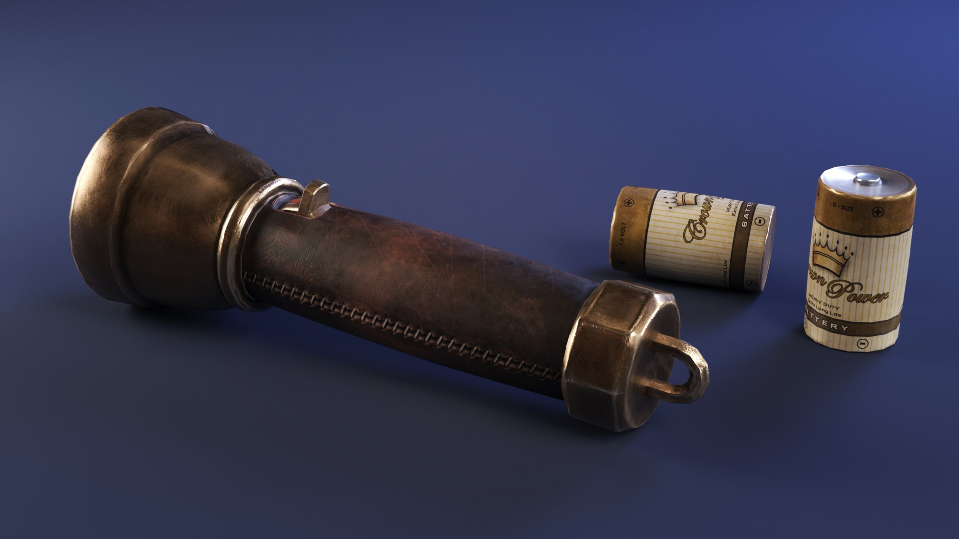 Stylized Flashlight 3D Model - TurboSquid 1808803