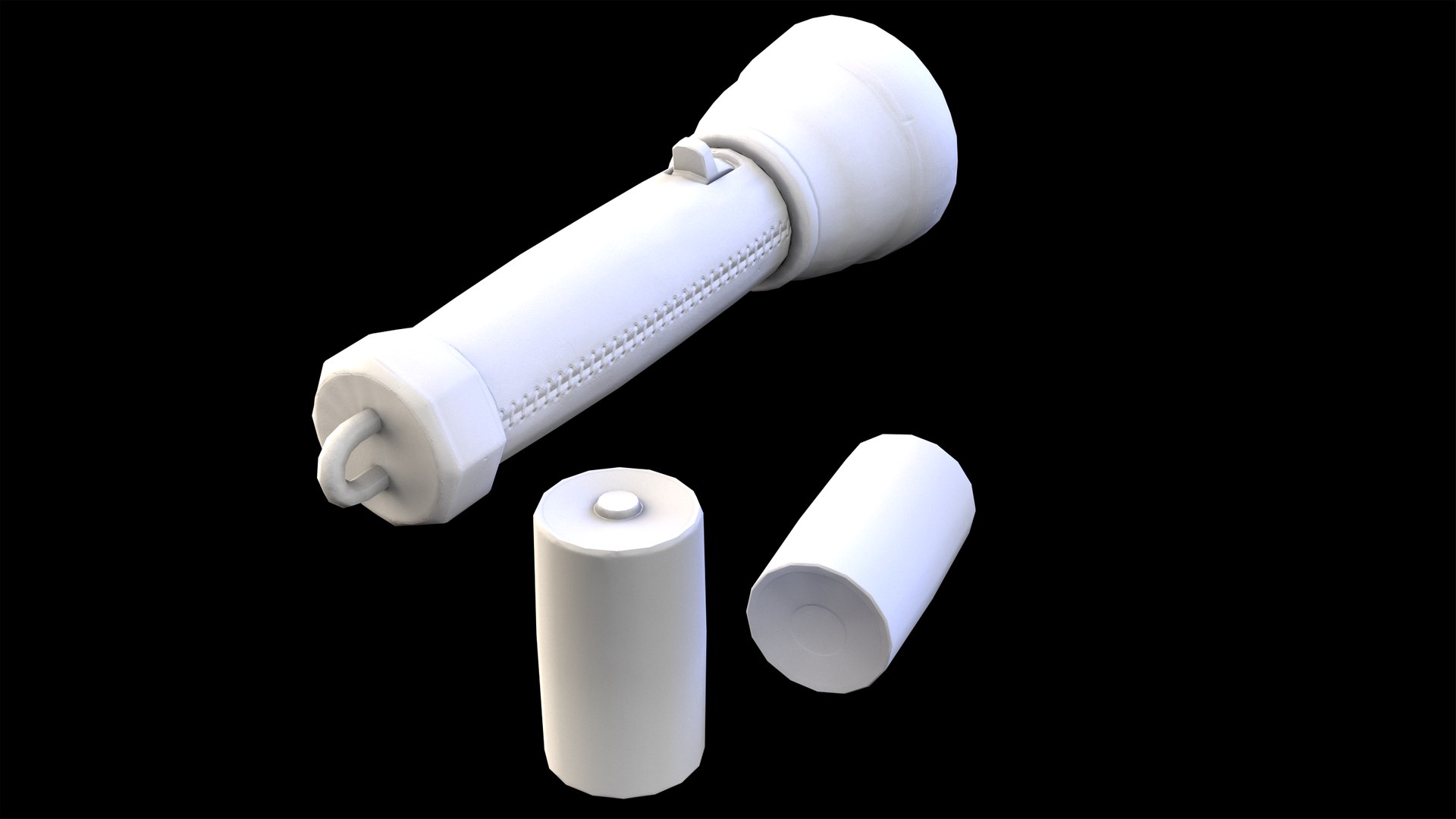 Stylized Flashlight 3D Model - TurboSquid 1808803