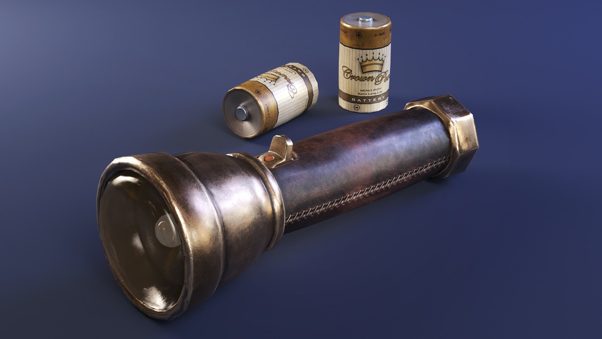 Stylized Flashlight 3D Model - TurboSquid 1808803