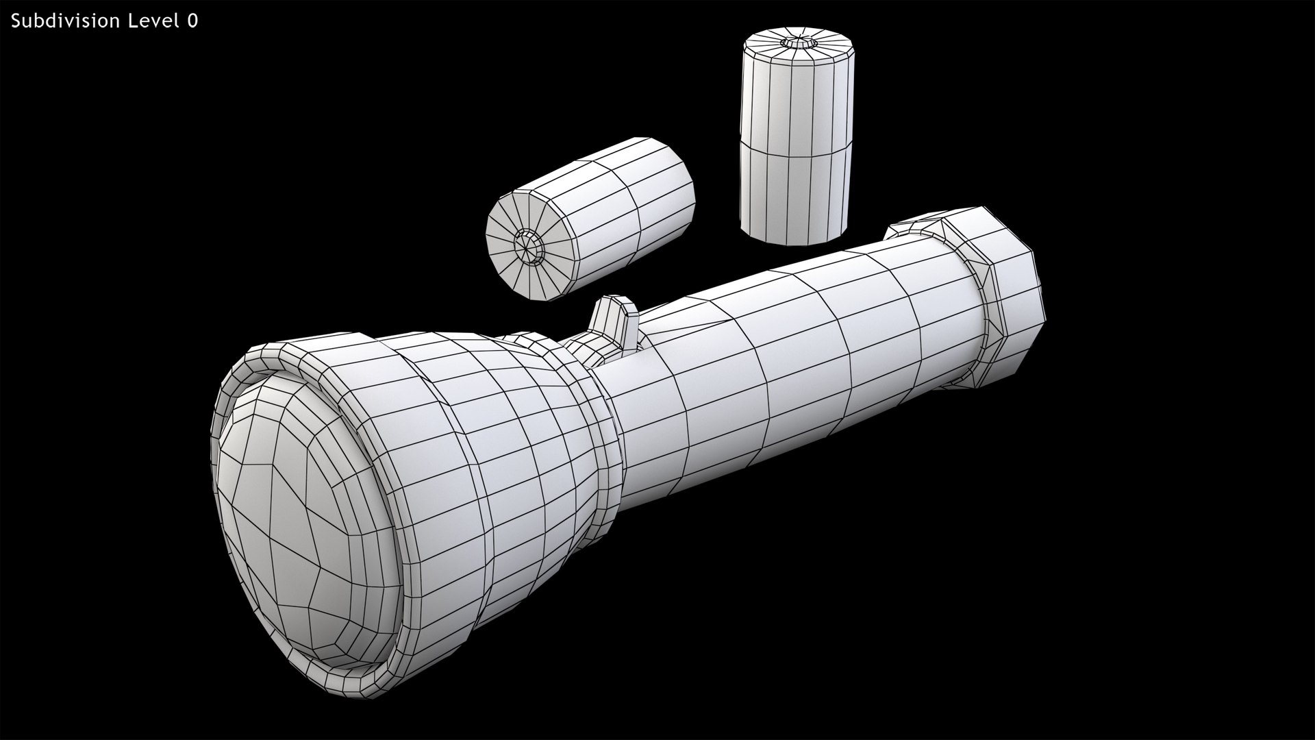 Stylized Flashlight 3D Model - TurboSquid 1808803