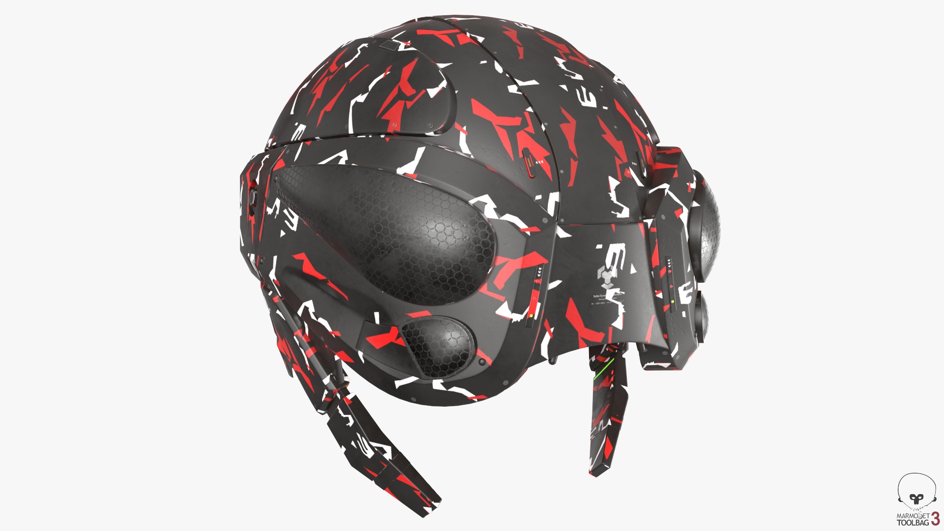 Pbr Helmet 3D Model - TurboSquid 1362258