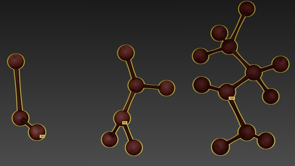 Molecules 3D model - TurboSquid 1160533