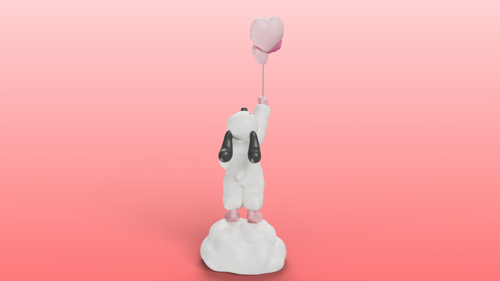 Haha Dog Ornament 3D - TurboSquid 2213826