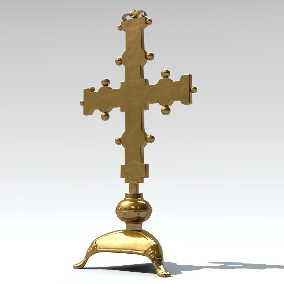 3d Cross Colchester Model