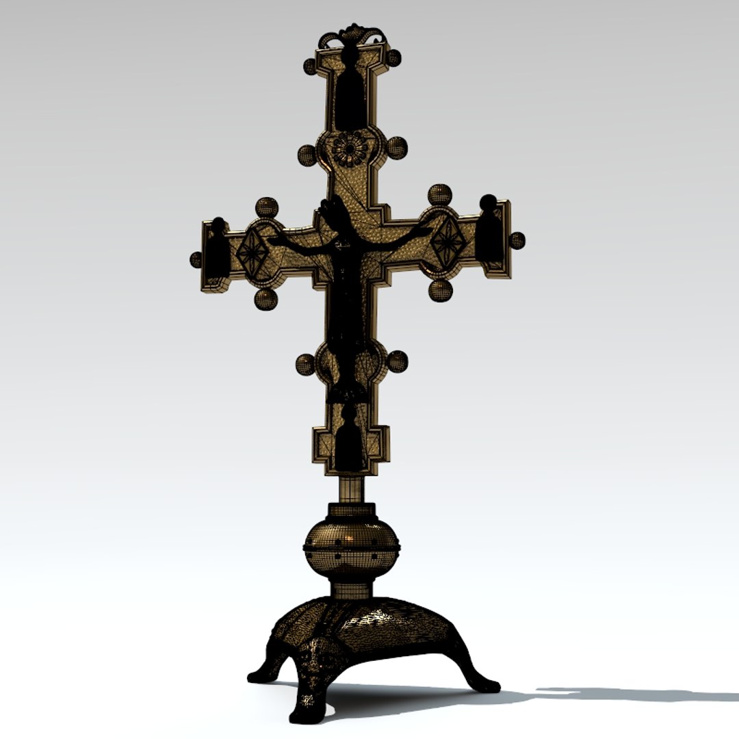 3d Cross Colchester Model