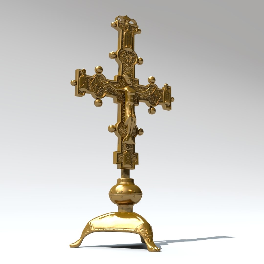 3d Cross Colchester Model
