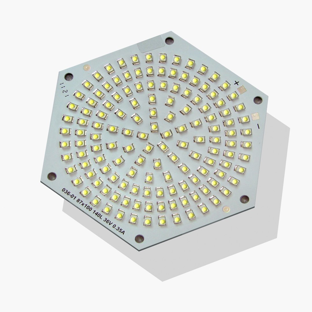 led panel 3d max