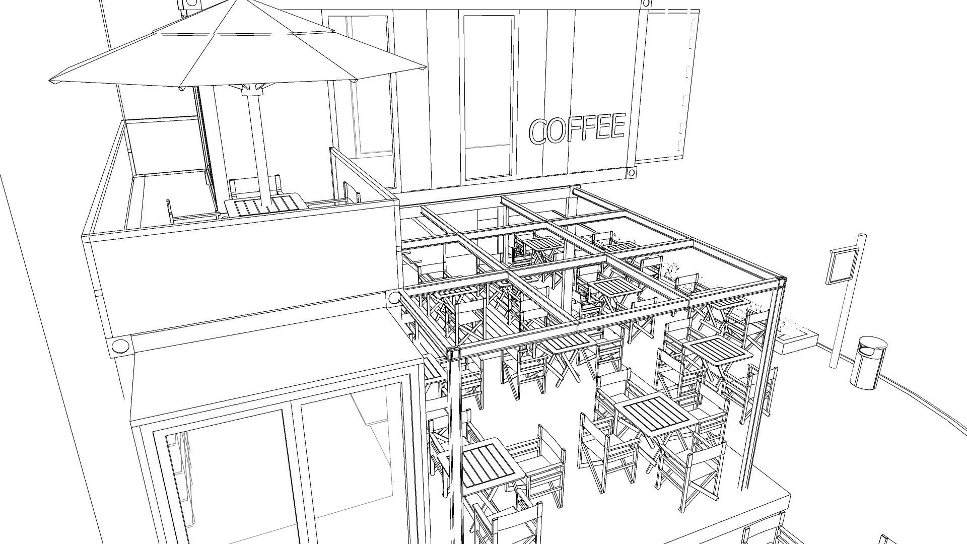 Container Coffee 3D Model - TurboSquid 1988705