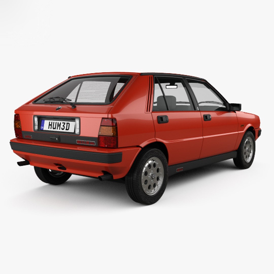 ランチアデルタHF 4WD（831）19863Dモデル - TurboSquid 1345456