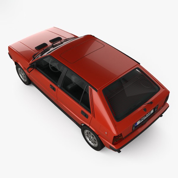modelo 3d Lancia Delta HF 4WD (831) 1986 - TurboSquid 1345456