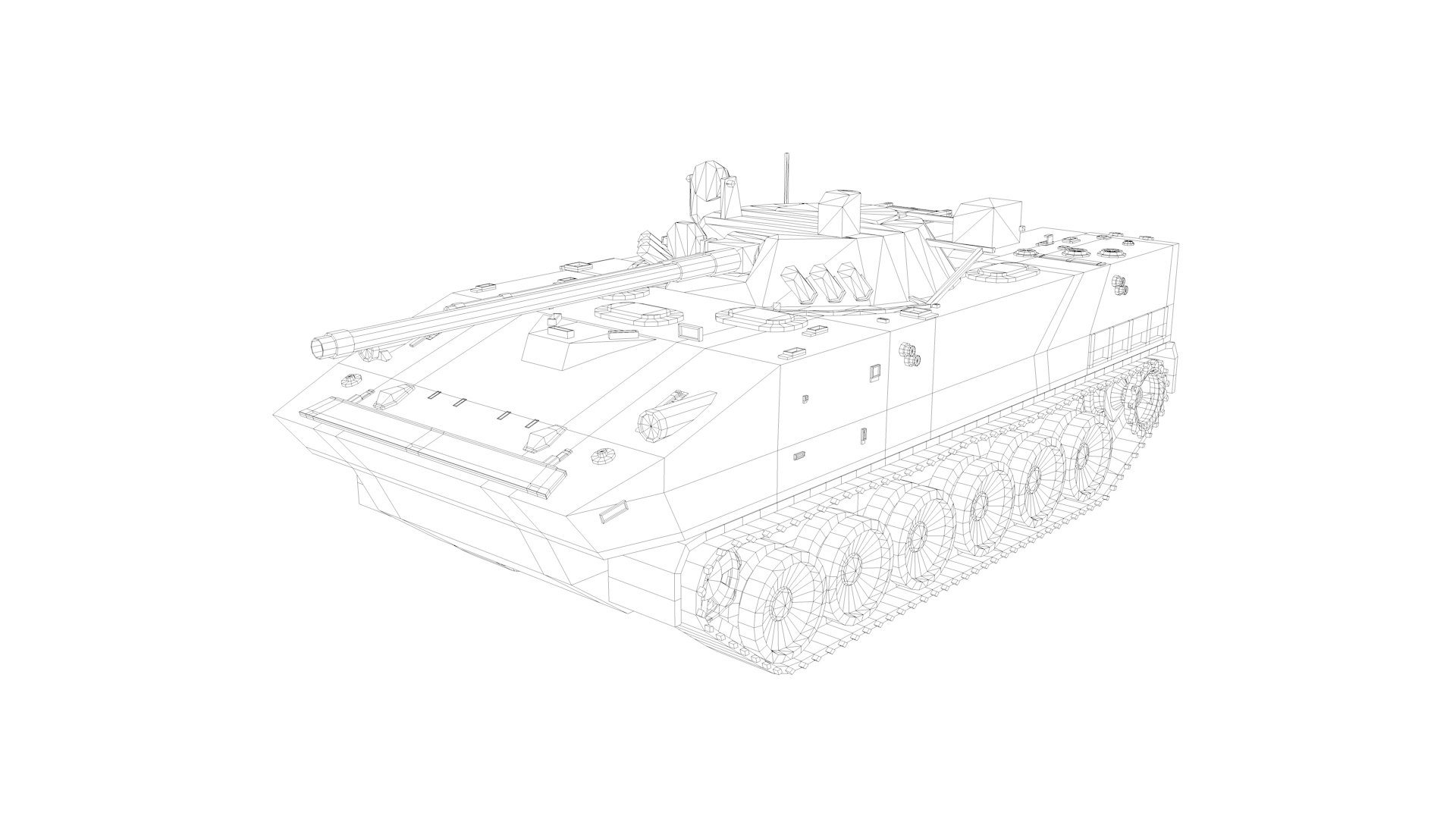 BMD TANK 3D - TurboSquid 1976243