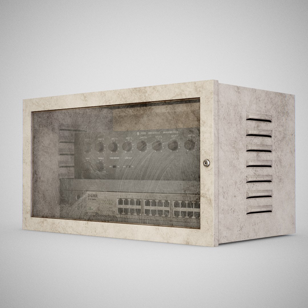 3D Box Network Router Model - TurboSquid 1419362