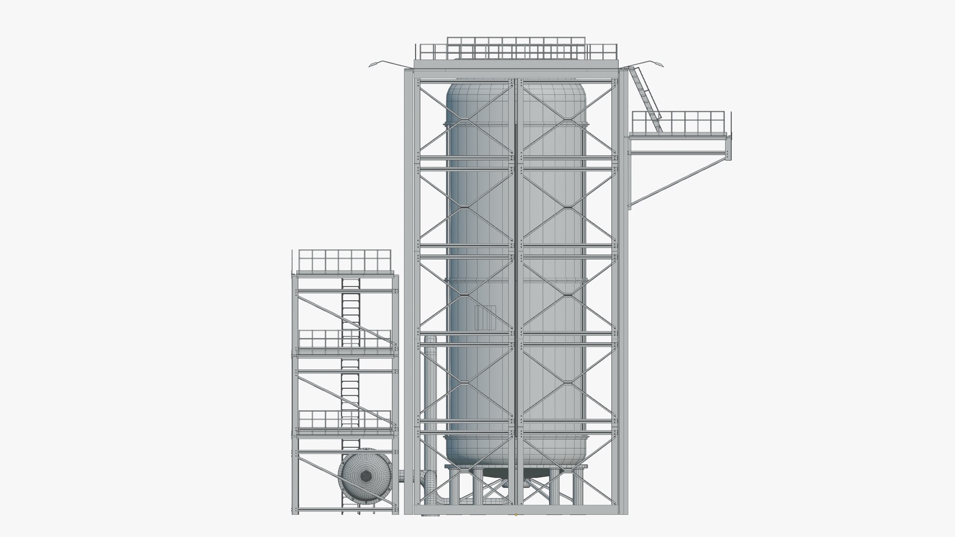 Gas Control Center 3D Model - TurboSquid 1690576