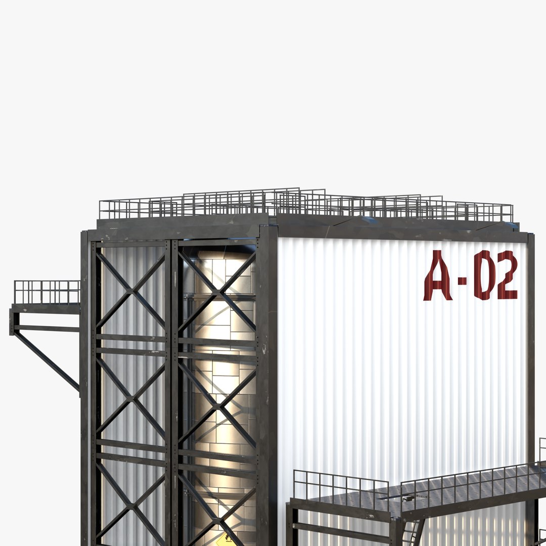 Gas Control Center 3D Model - TurboSquid 1690576
