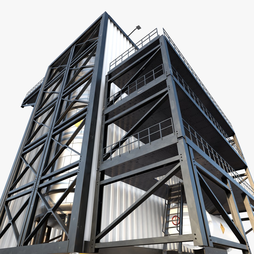 Gas Control Center 3D Model - TurboSquid 1690576