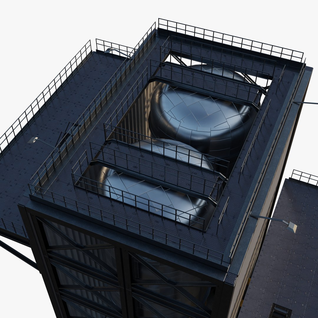 Gas Control Center 3D Model - TurboSquid 1690576