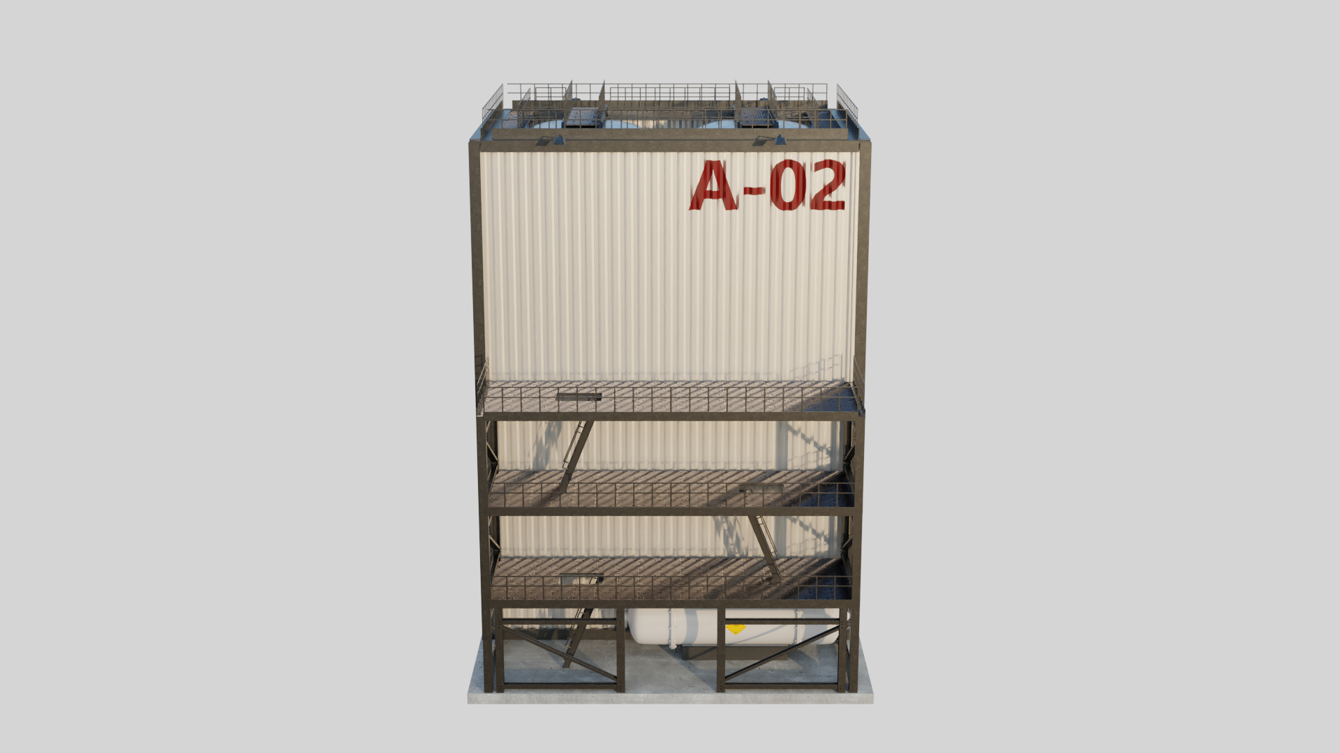 Gas Control Center 3D Model - TurboSquid 1690576