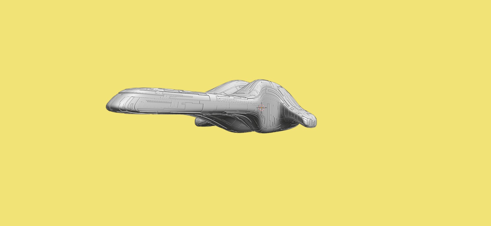 3D Model Passenger Spaceship - TurboSquid 2208058