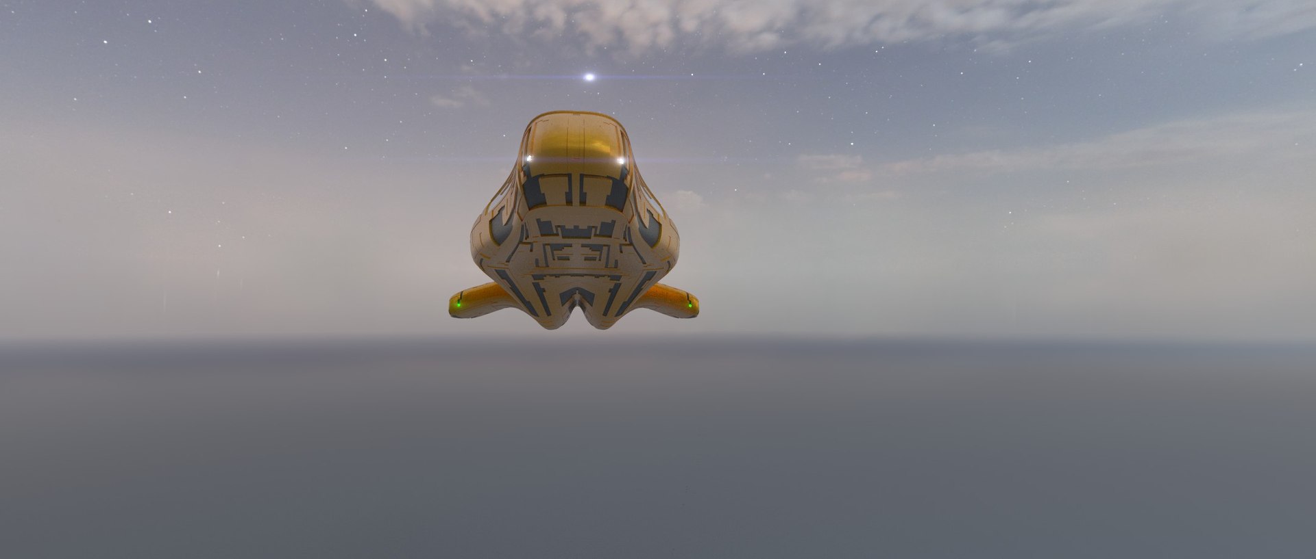3D Model Passenger Spaceship - TurboSquid 2208058