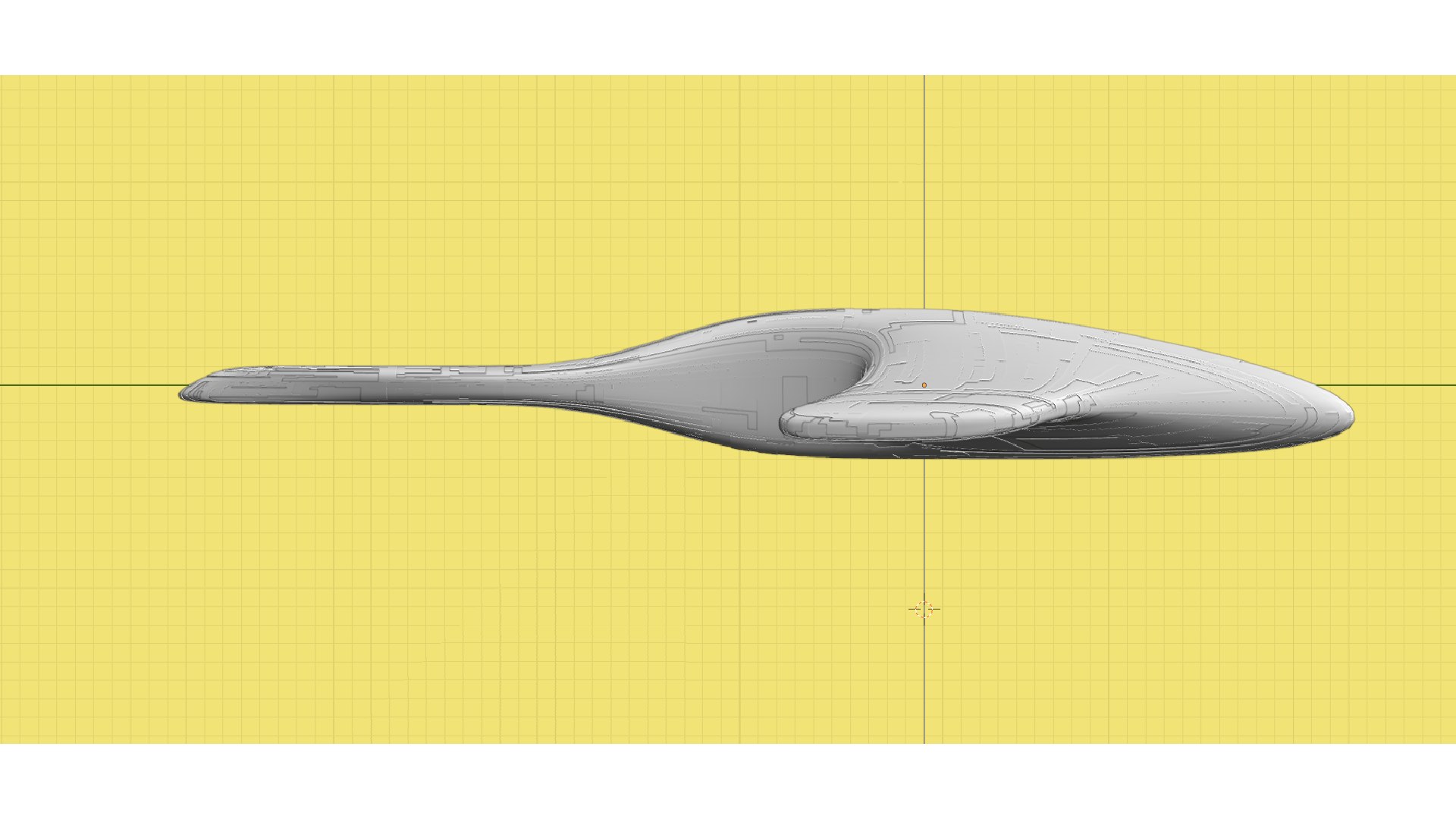 3D Model Passenger Spaceship - TurboSquid 2208058