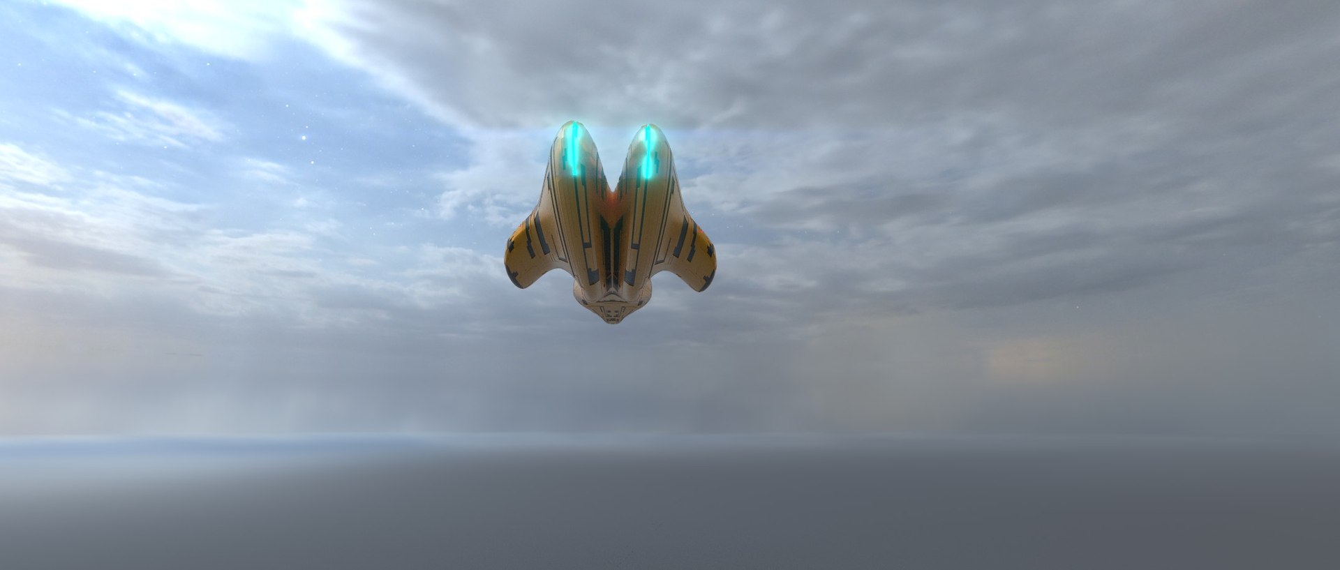 3D Model Passenger Spaceship - TurboSquid 2208058