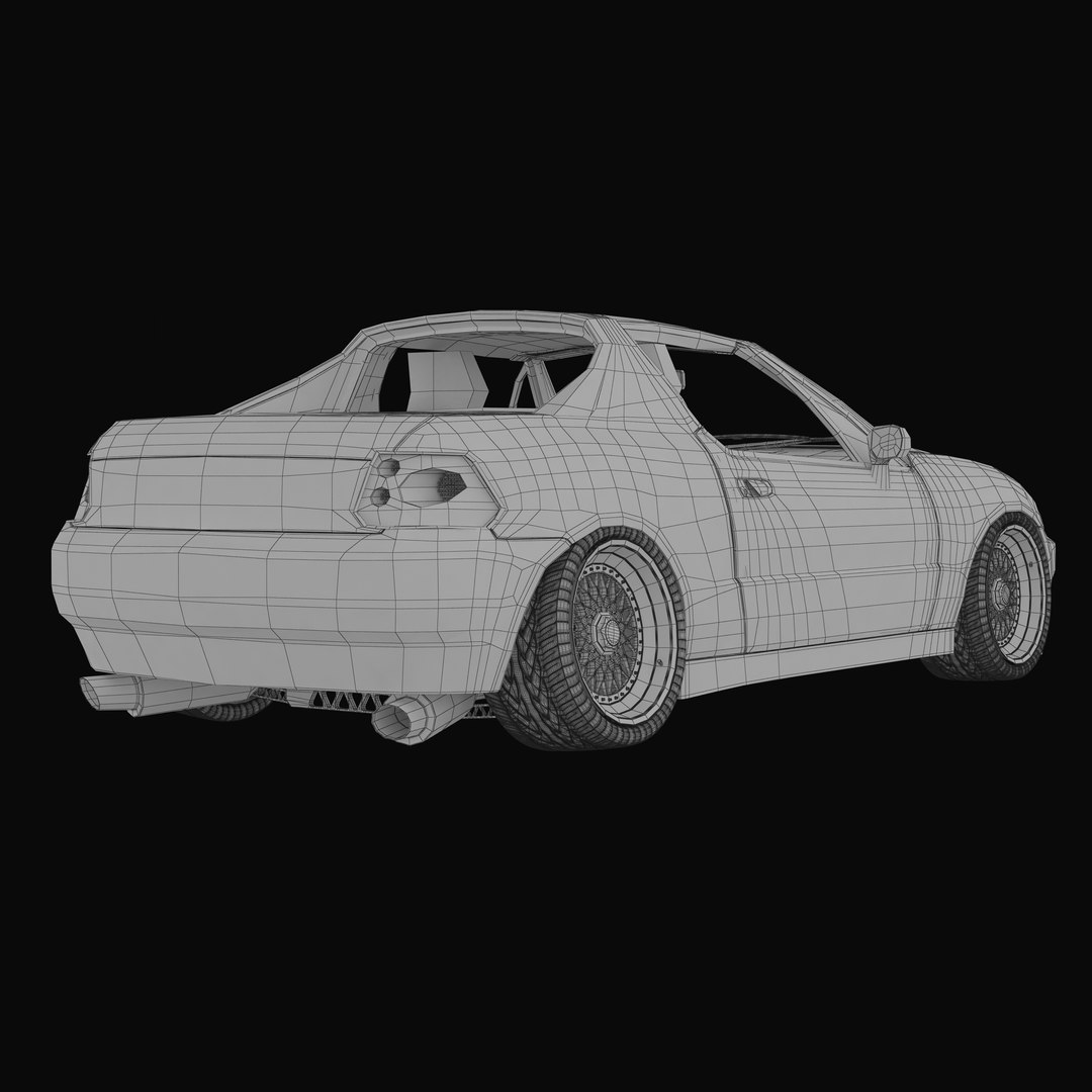 honda del sol 3d max