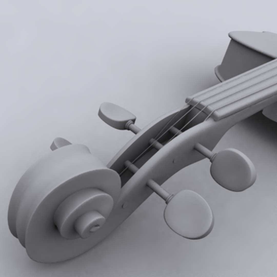 Violin 3d Model