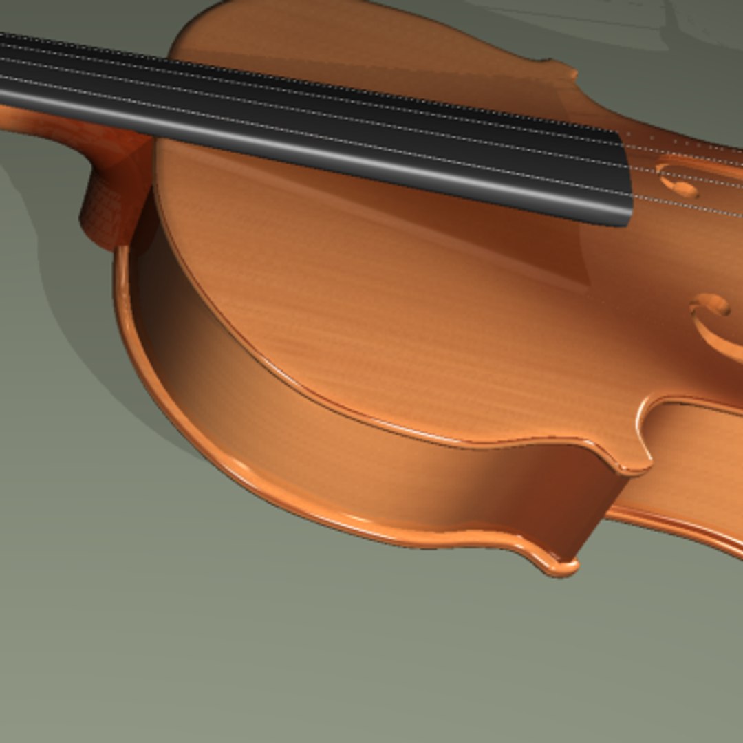Violin 3d Model