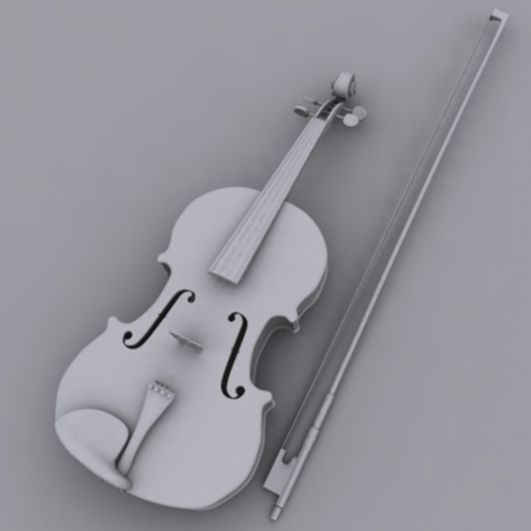 Violin 3d Model