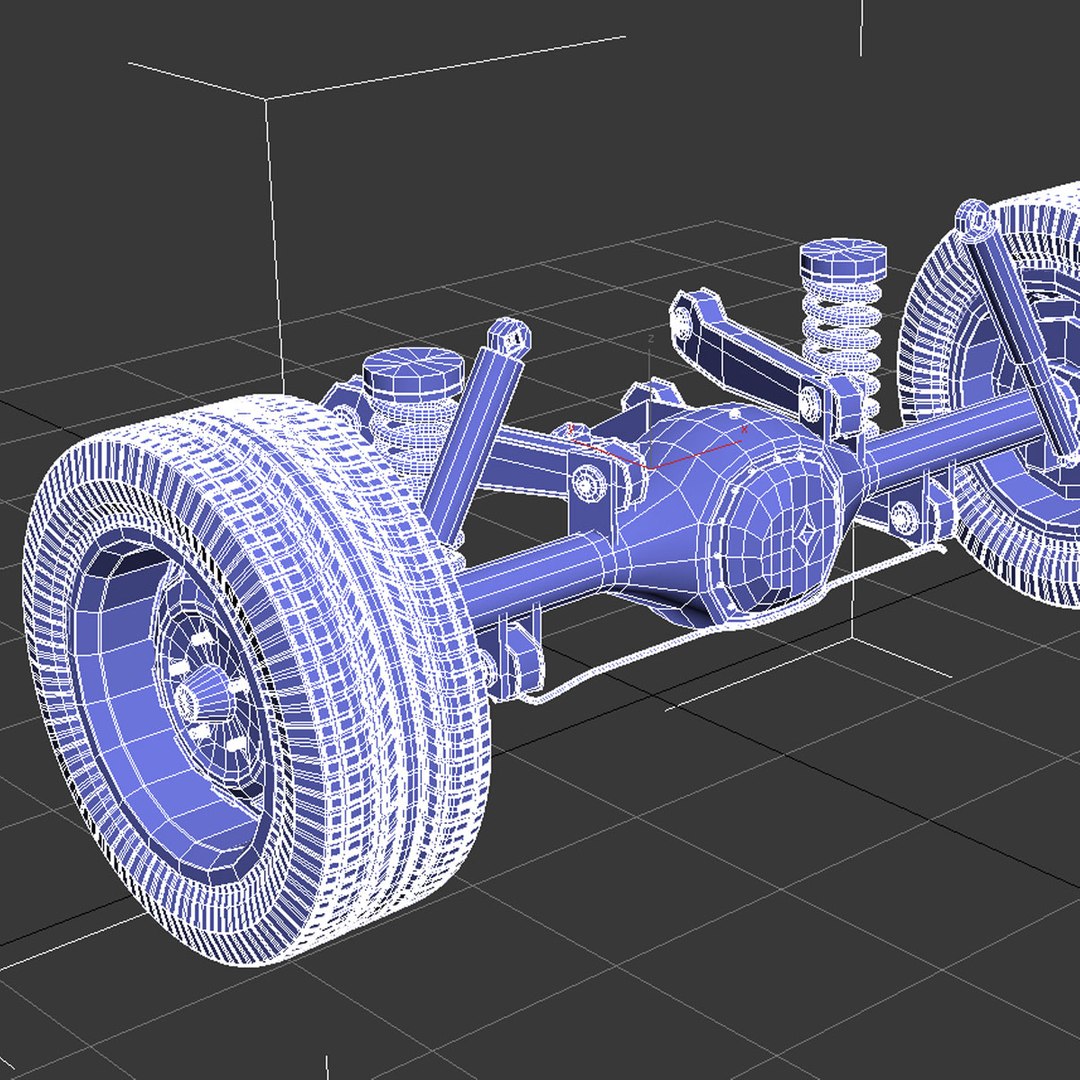 Rear Axle Classic 3ds