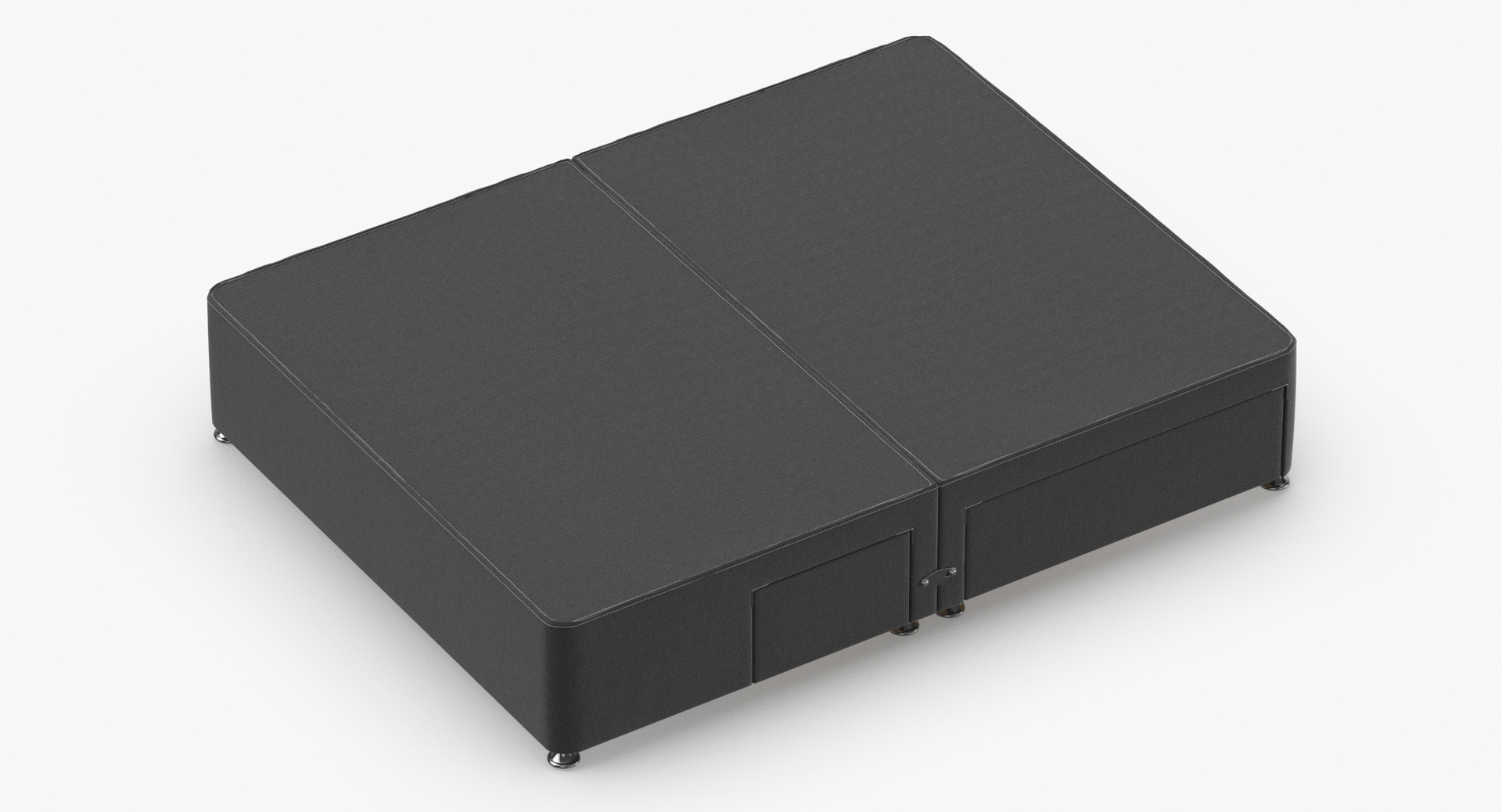 Bed base 08 charcoal 3D model - TurboSquid 1469046