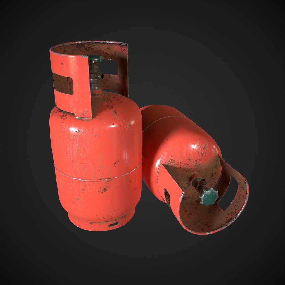 3D Gas Tank Model - TurboSquid 2159331