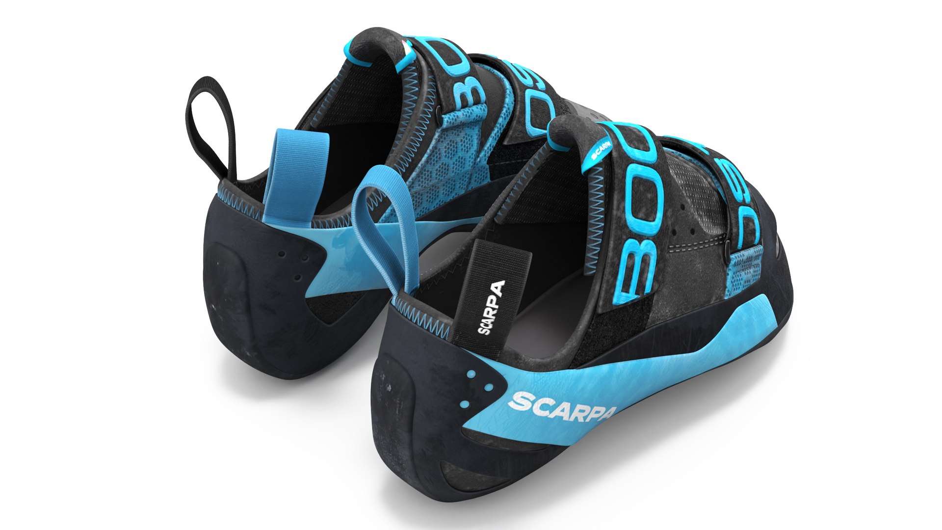 Scarpa Boostic Climbing Shoes Old 3D Model - TurboSquid 2117706