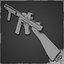 M1a1 Submachine Gun 3d Model