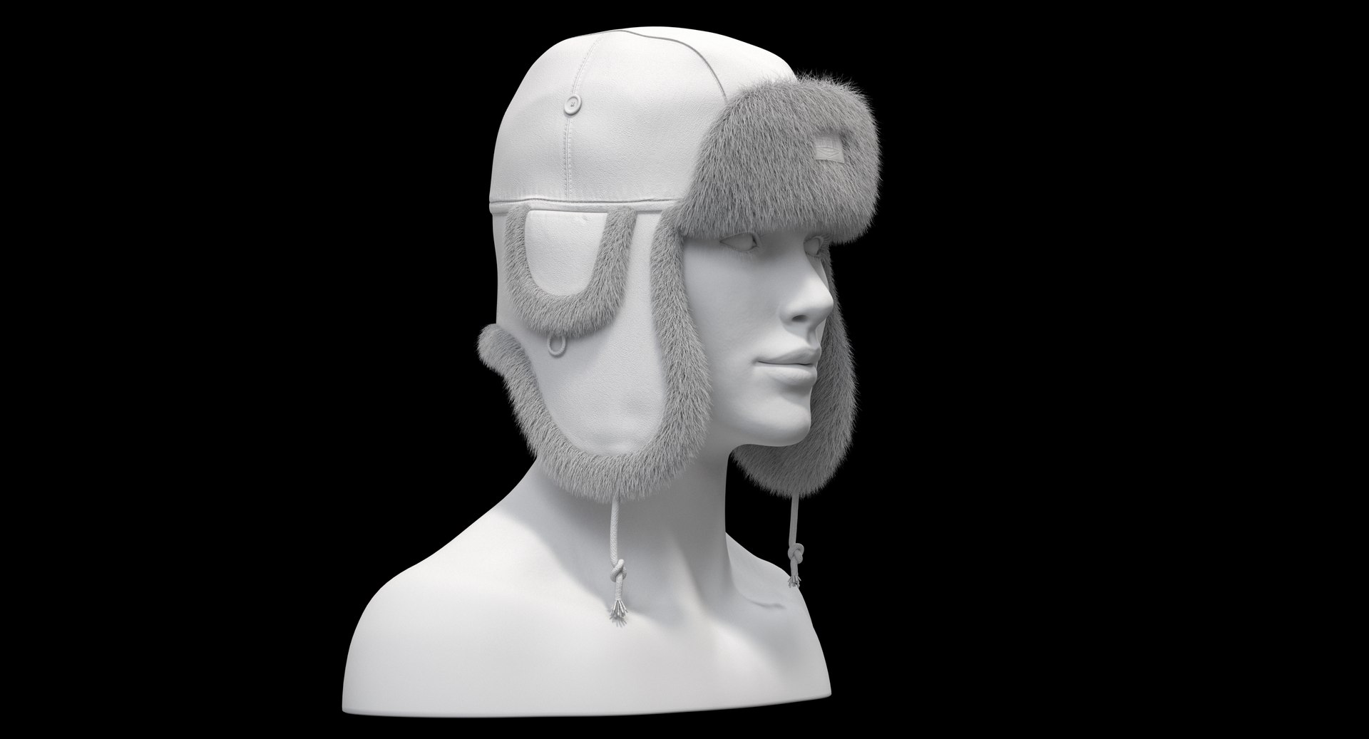 3D Trapper Hat Model - TurboSquid 1330143
