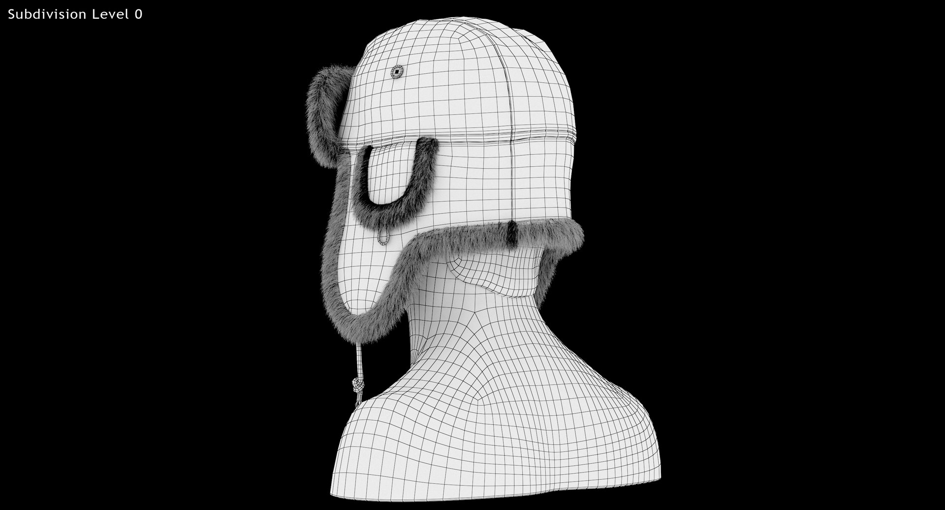 3D trapper hat model - TurboSquid 1330143