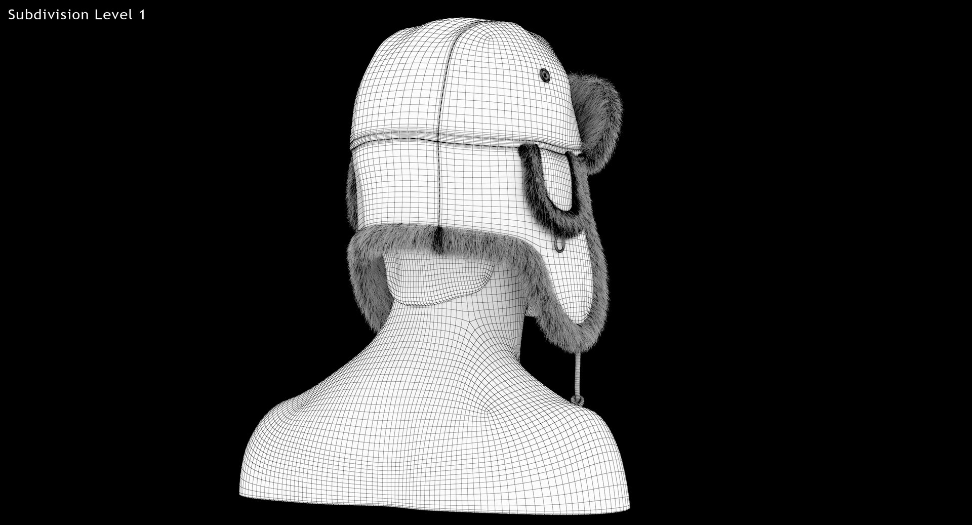 3D trapper hat model - TurboSquid 1330143