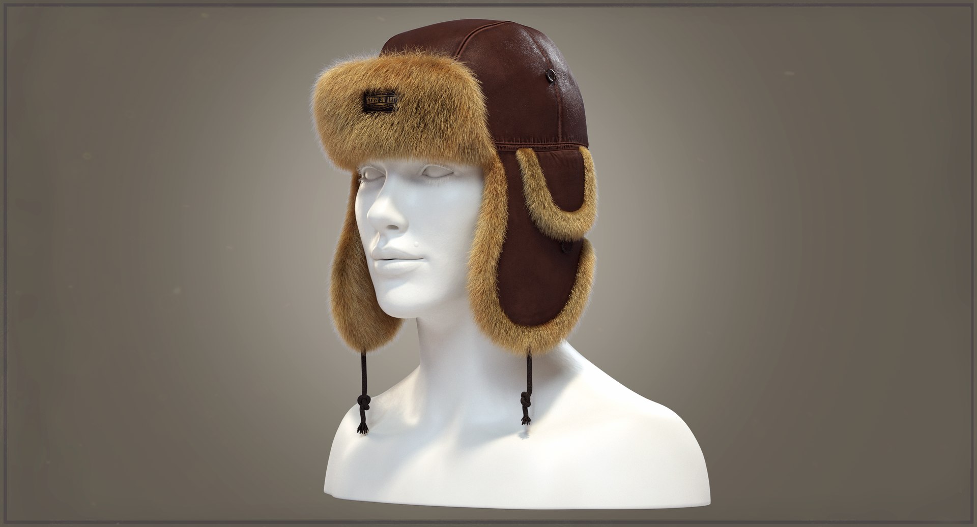3D Trapper Hat Model - TurboSquid 1330143