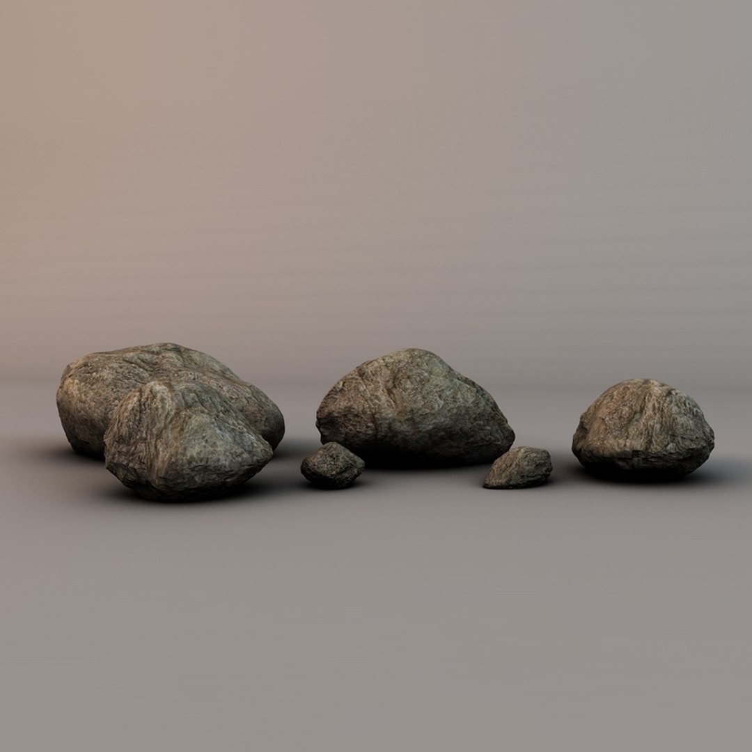 Rocks 3d Model