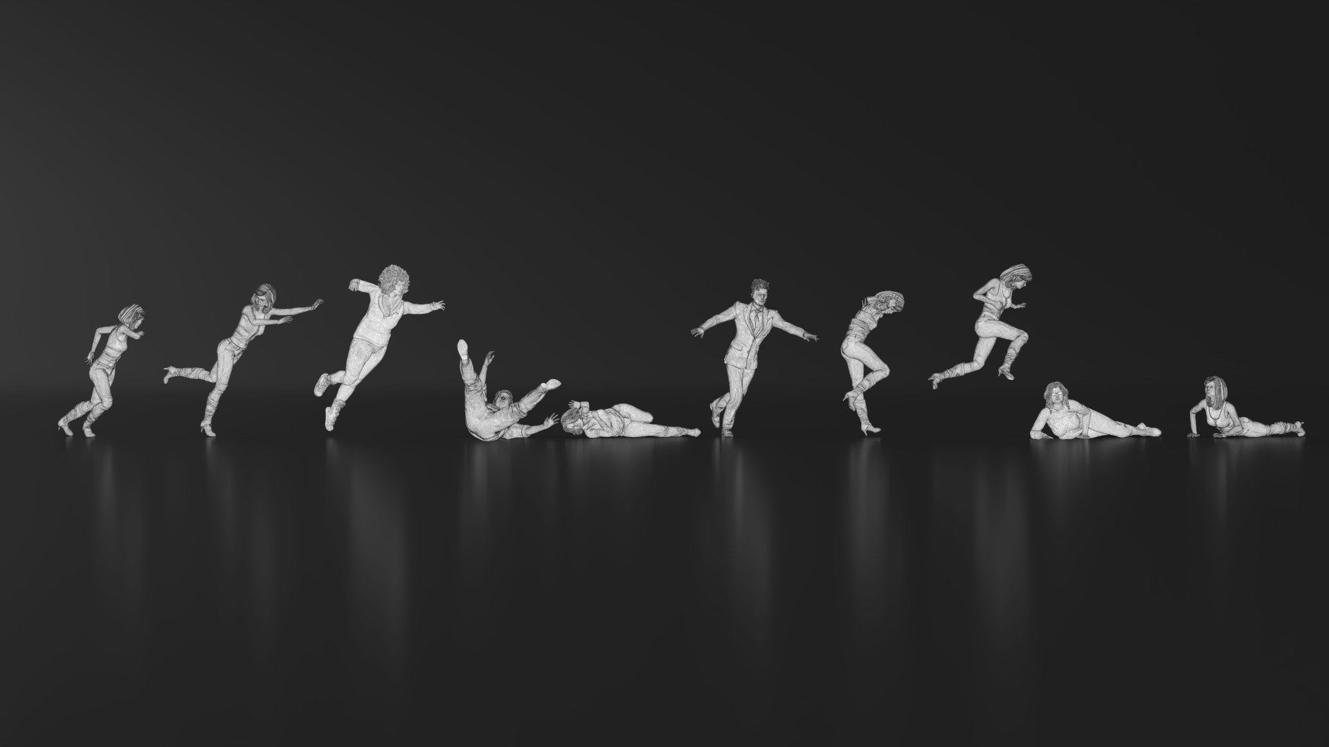 3D HD People 26 Escape Model - TurboSquid 2216119