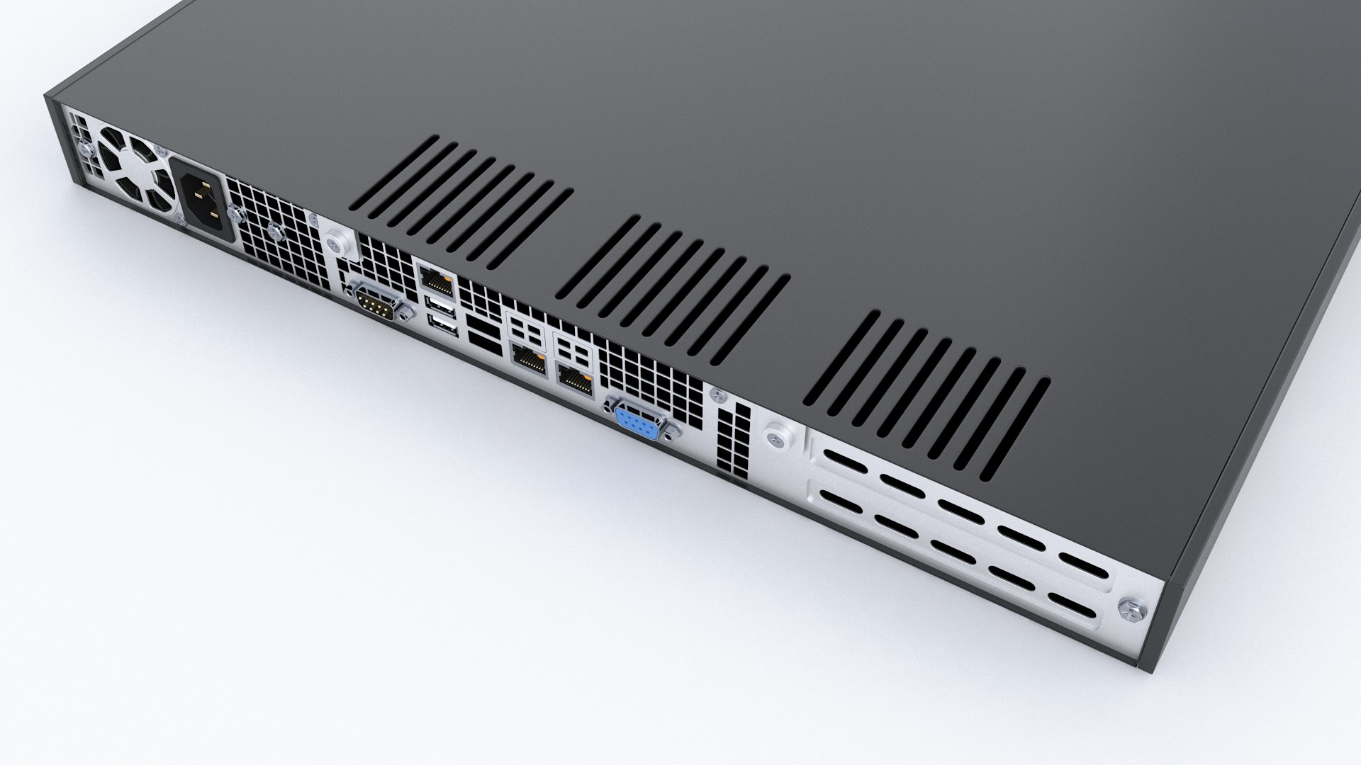3D Server 1u Model - TurboSquid 1651390