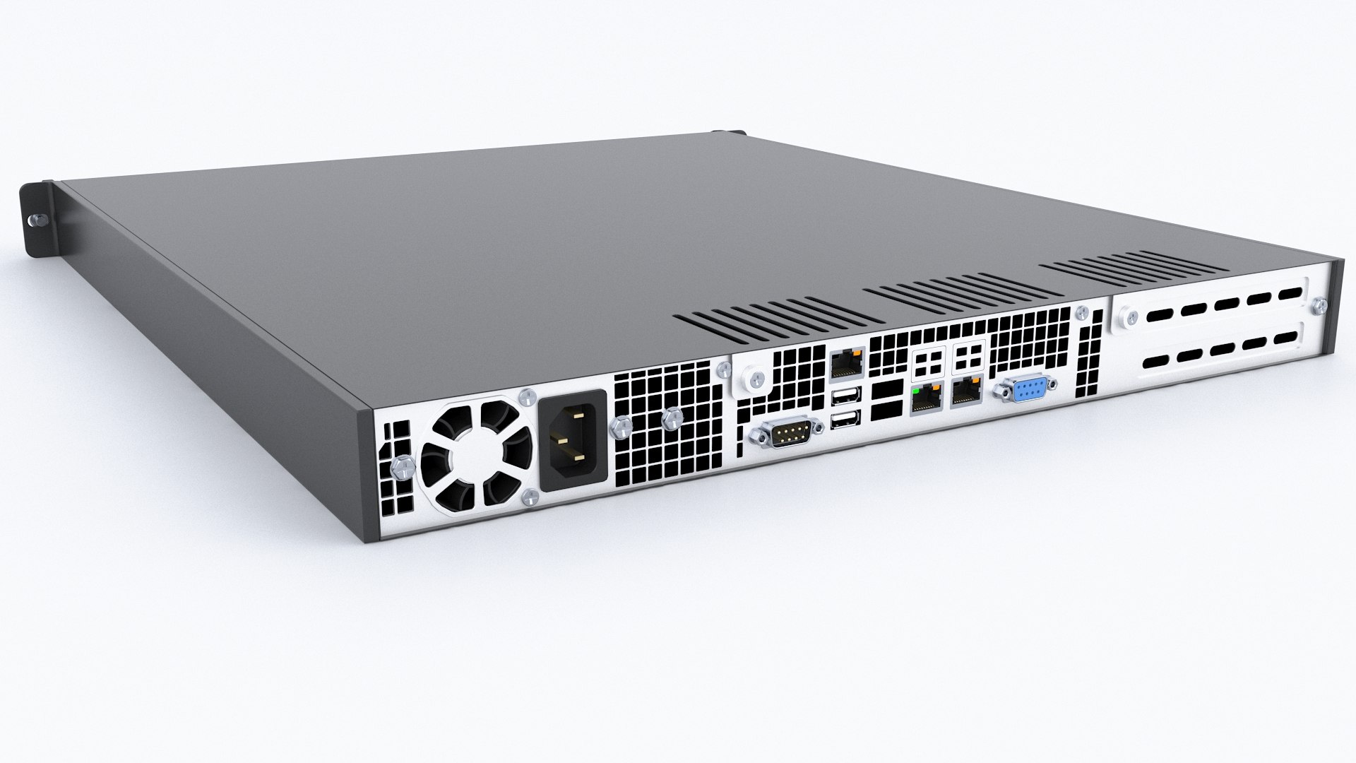 3D Server 1u Model - TurboSquid 1651390