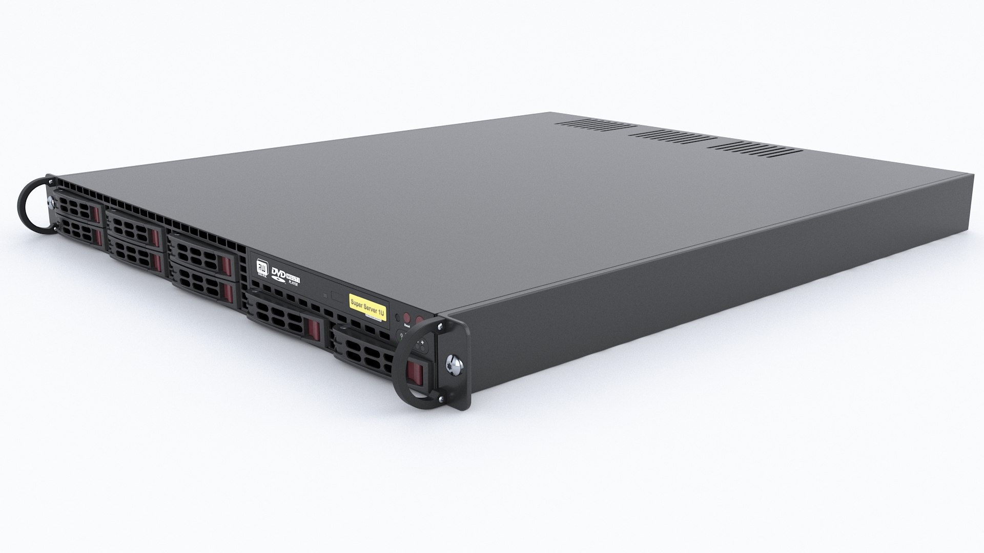 3D Server 1u Model - TurboSquid 1651390