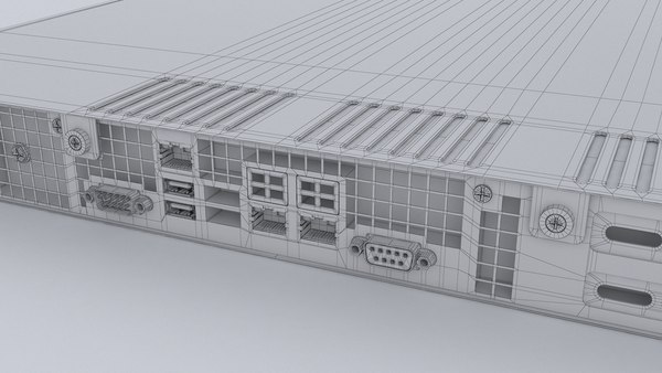 서버 1U 3D 모델 - TurboSquid 1651390