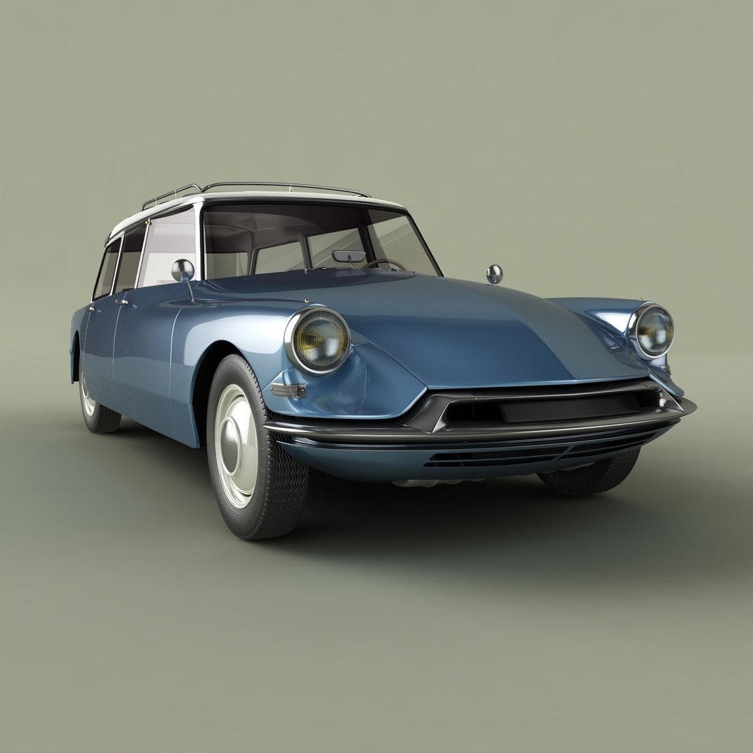 1960 Citroen Ds 19 3d 3ds