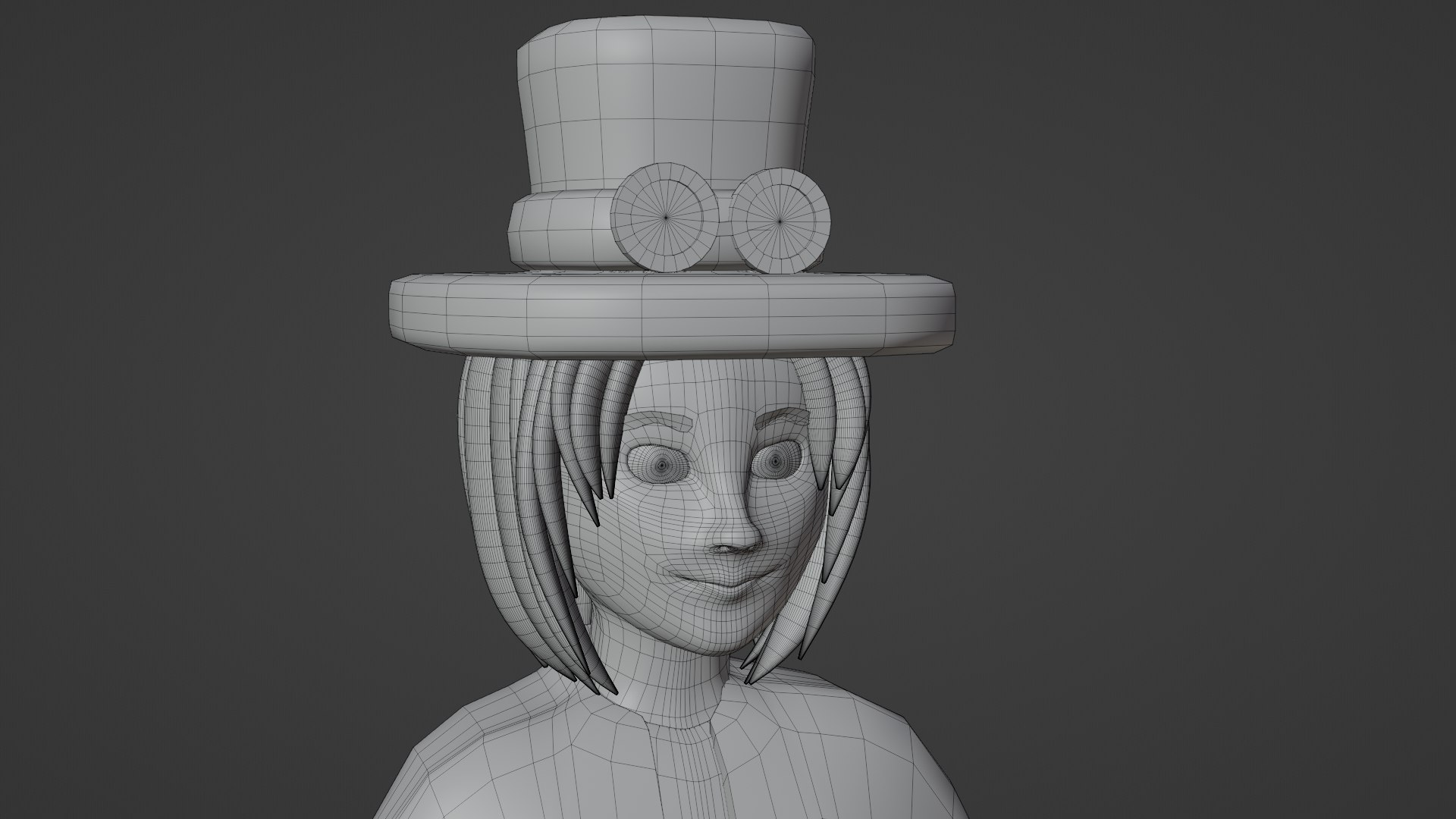3D Cute Girl Character Rigged Model AND Walking Animation - TurboSquid ...
