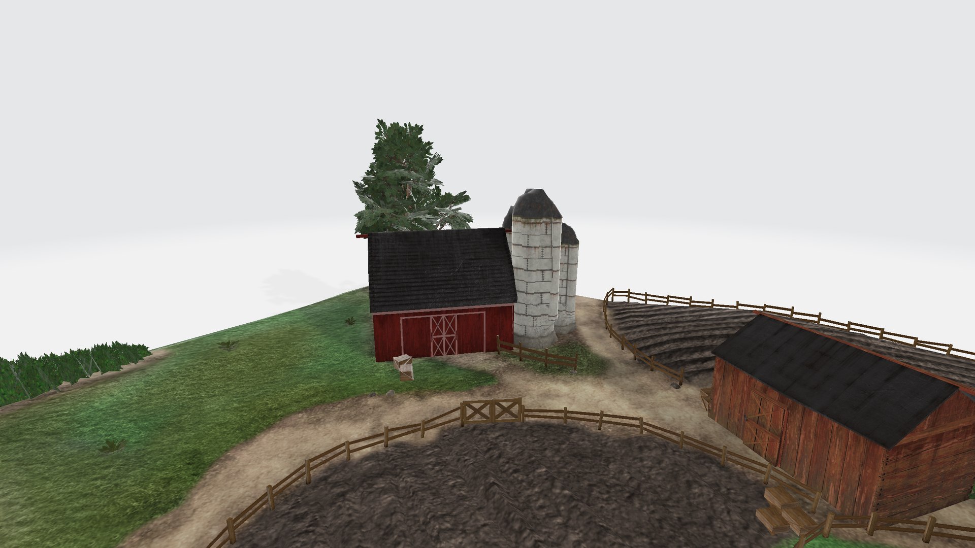 Farm Diorama 3D Model - TurboSquid 1493158