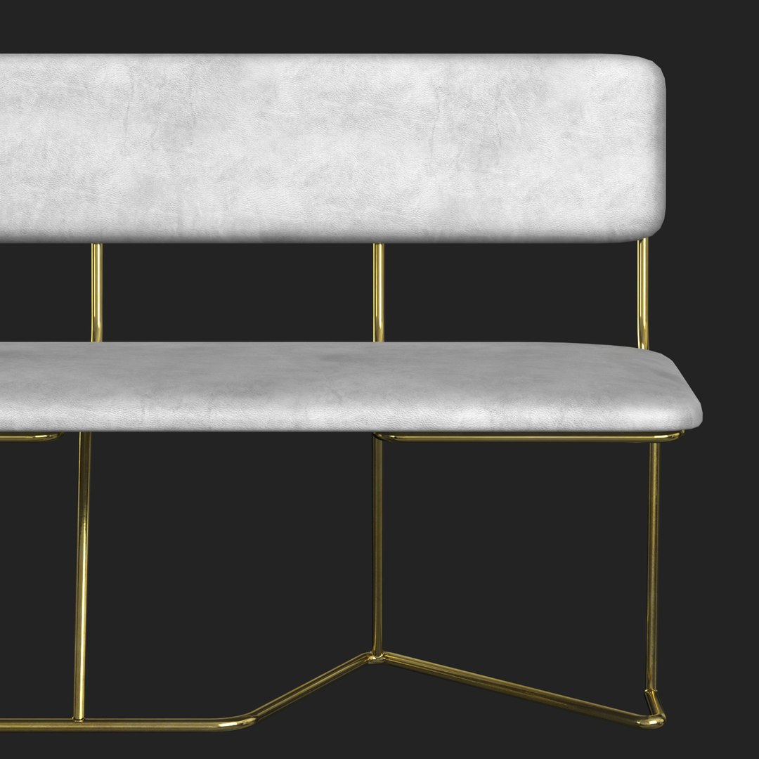 Bench HZ 2 3D Model - TurboSquid 1774050